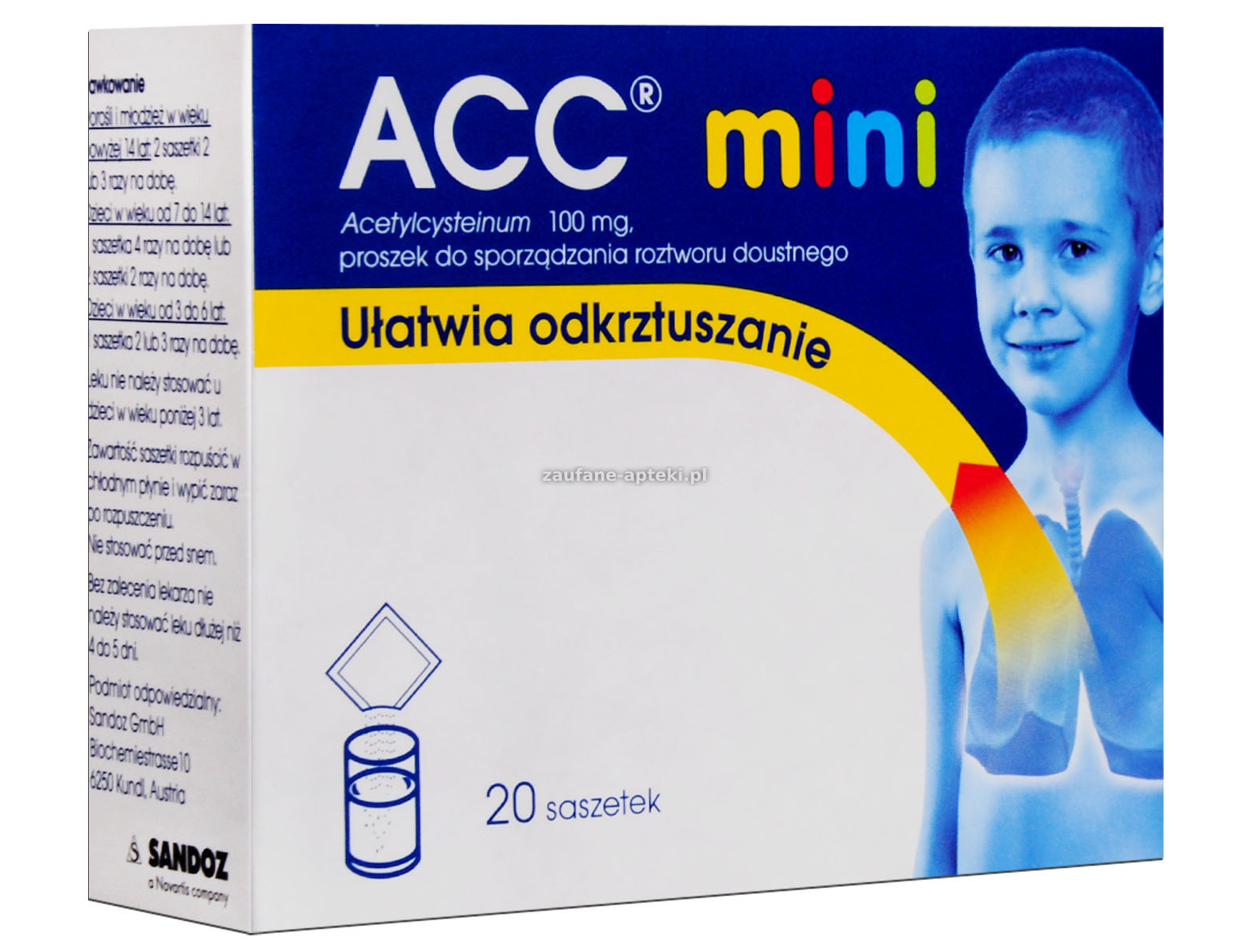 ACC MINI 100 mg 20 saszetek | zaufane-apteki.pl ACC MINI 100 mg 20 saszetek | zaufane-apteki.pl